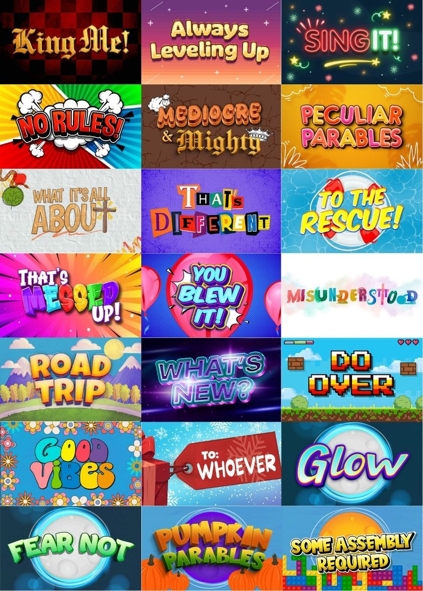 One Year of Lift Children's Ministry Curriculum – Lift Curriculum